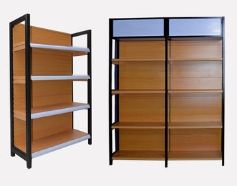 Cold Rolled Steel Convenience Store Shelving / Adjustable Supermarket ...