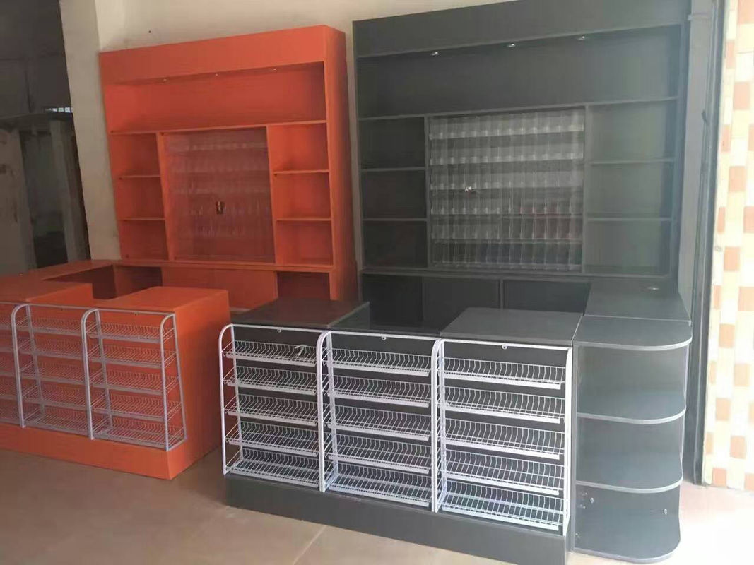 Wooden Retail Cash Counter Table Checkout Counters For Retail Stores ...