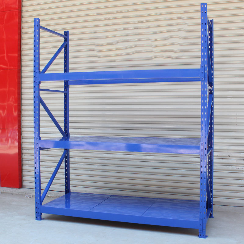 1 Ton / Layer Warehouse Storage Shelves Steel Pallet Racks For ...