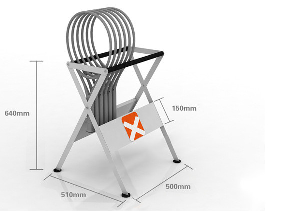 Eco Friendly Sports Display Rack Tennis Racket Display Rack Red / Blue ...