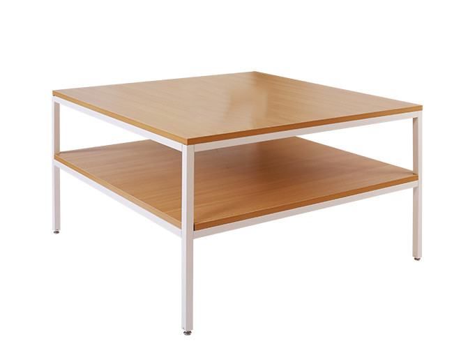 Modern Style Food Store Shelving Shop Display Tables 1000*1000*1350mm