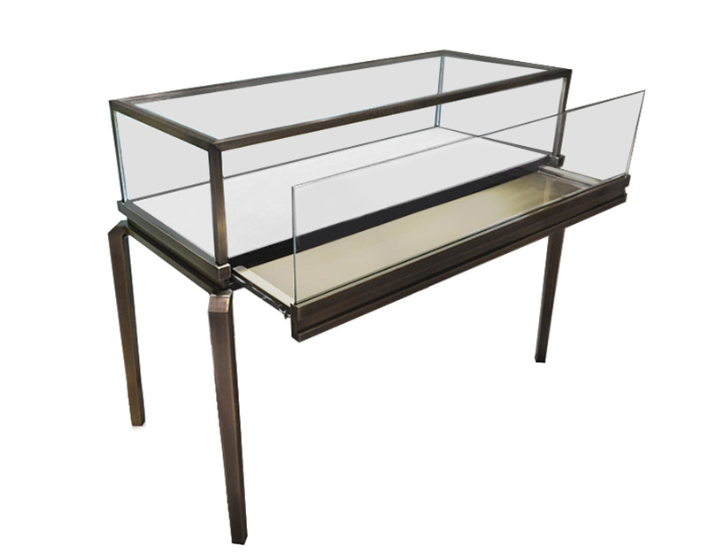 Multi Color Glass Jewelry Display Case / Modern Jewelry Showcases ...