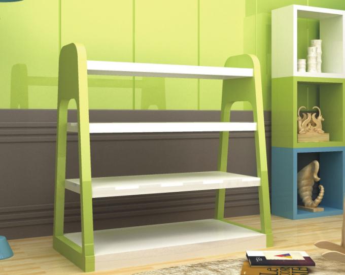 Lovely Blue Color Children Shoe Display Shelves Shoes Fixtures For ...