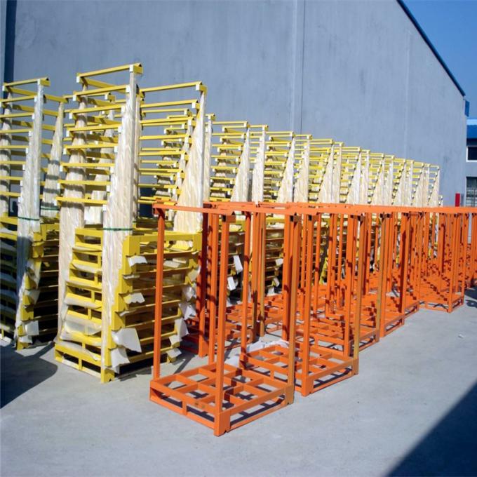 Powder Coating Industrial Warehouse Storage Shelves Folding Material ...